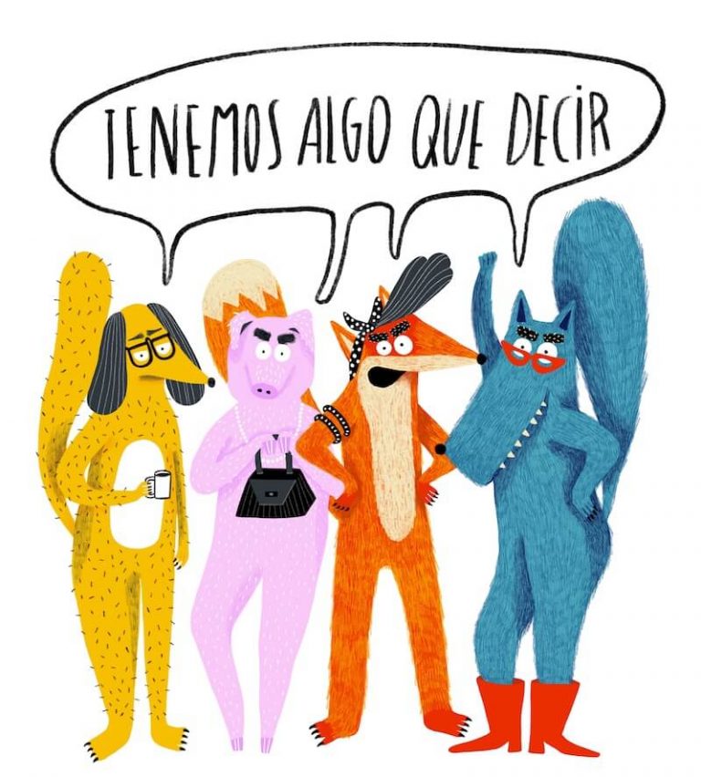 La perra, la cerda, la zorra y la loba toman la palabra - Un Periodista ...